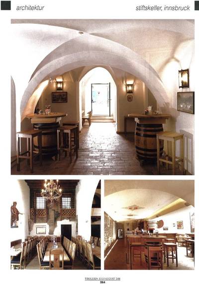 Über den Stiftskeller Innsbruck, das Restaurant und Bierlokal in der ...